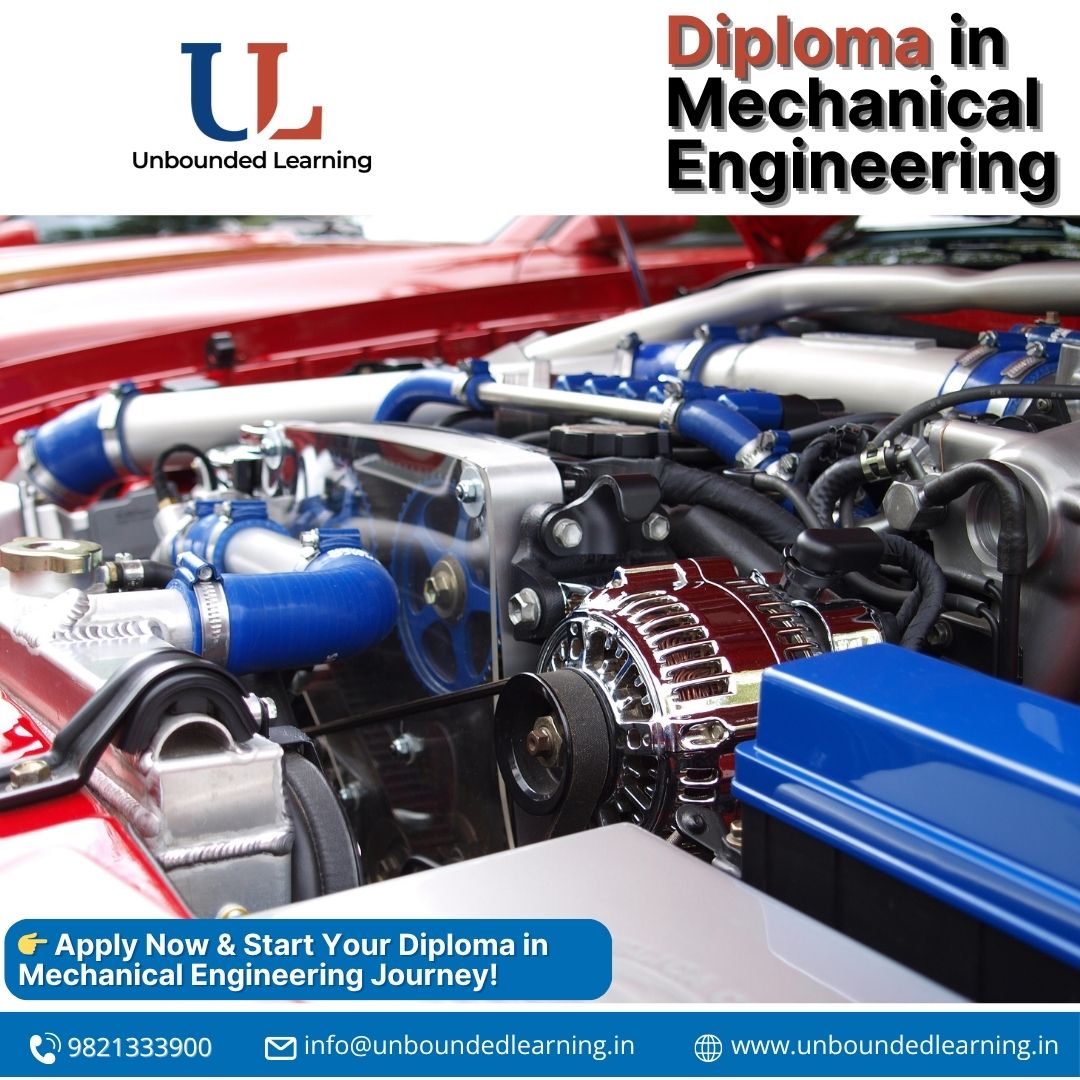 Diploma in Mechanical Engineering Noida for Working Professionals