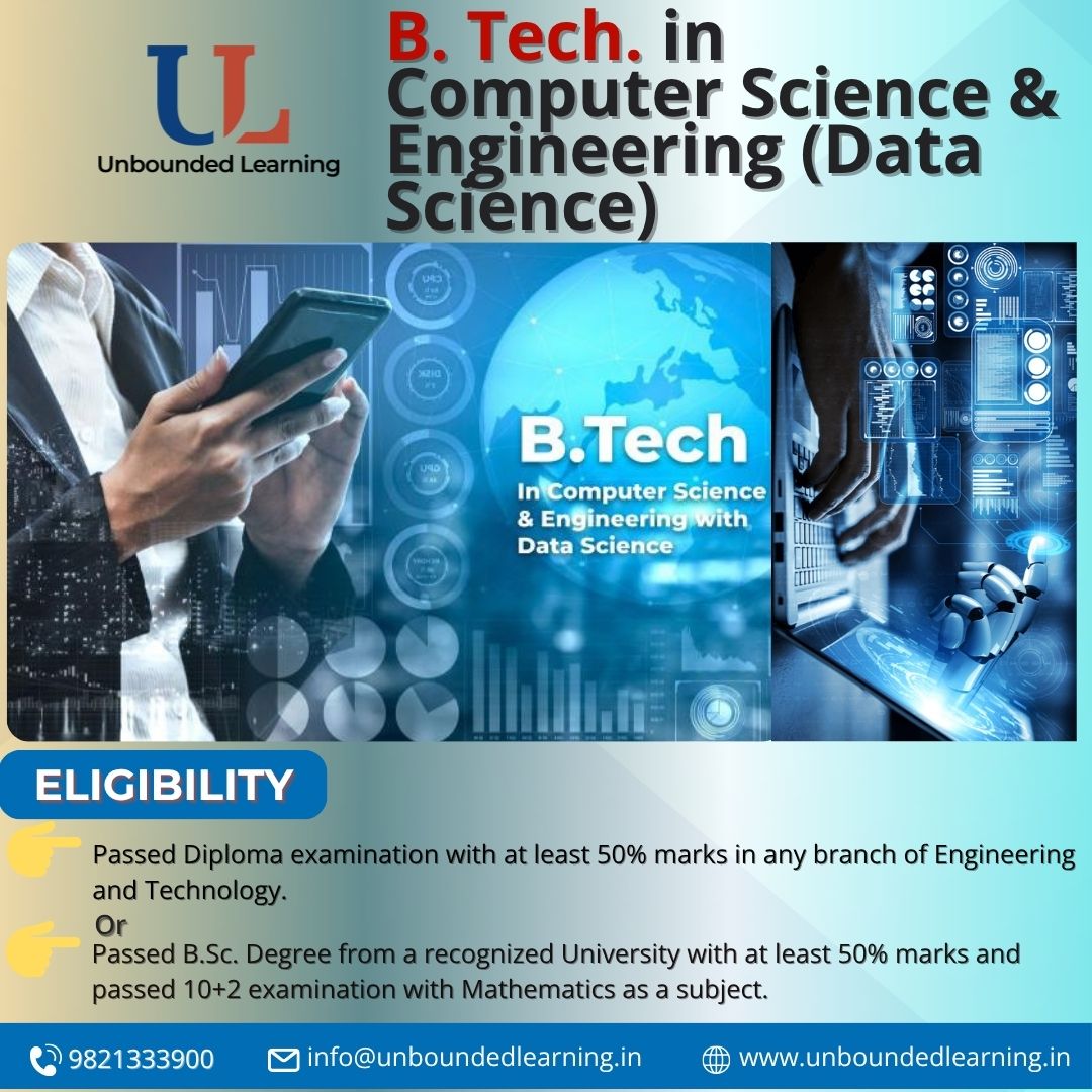 B. Tech. in Computer Science & Engineering (Data Science) for Noida